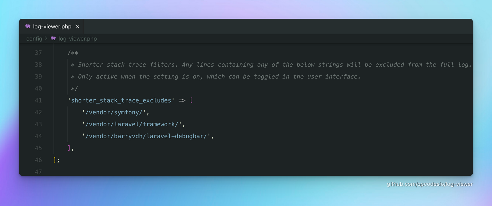 Log Viewer for Laravel - Arunas codes